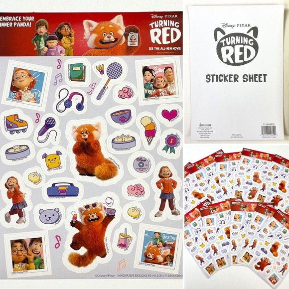Disney | Other | Pixar Turning Red Disney Panda Express Kids Promo ...